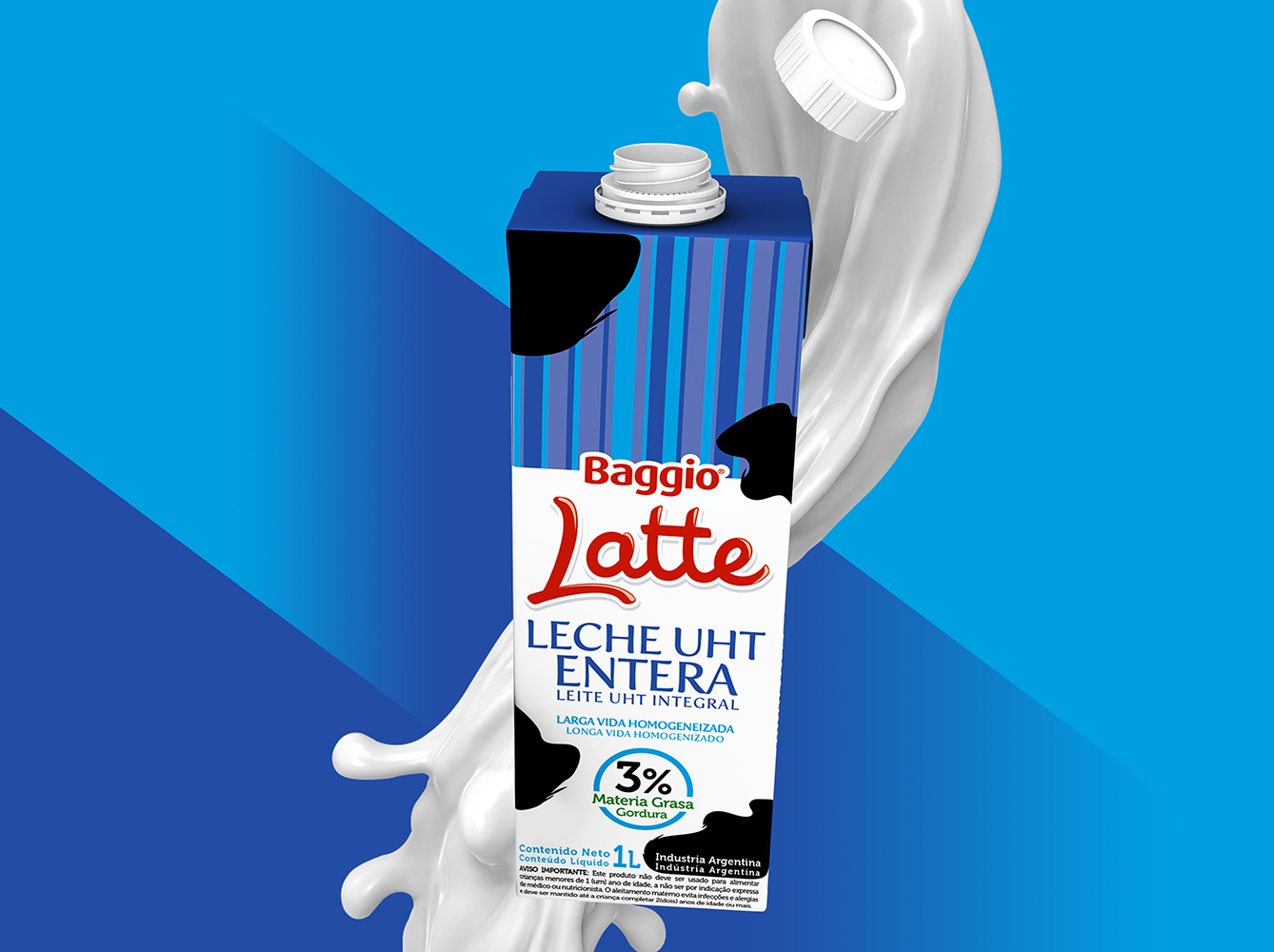Baggio Latte Whole UHT Milk – Packaging Of The World