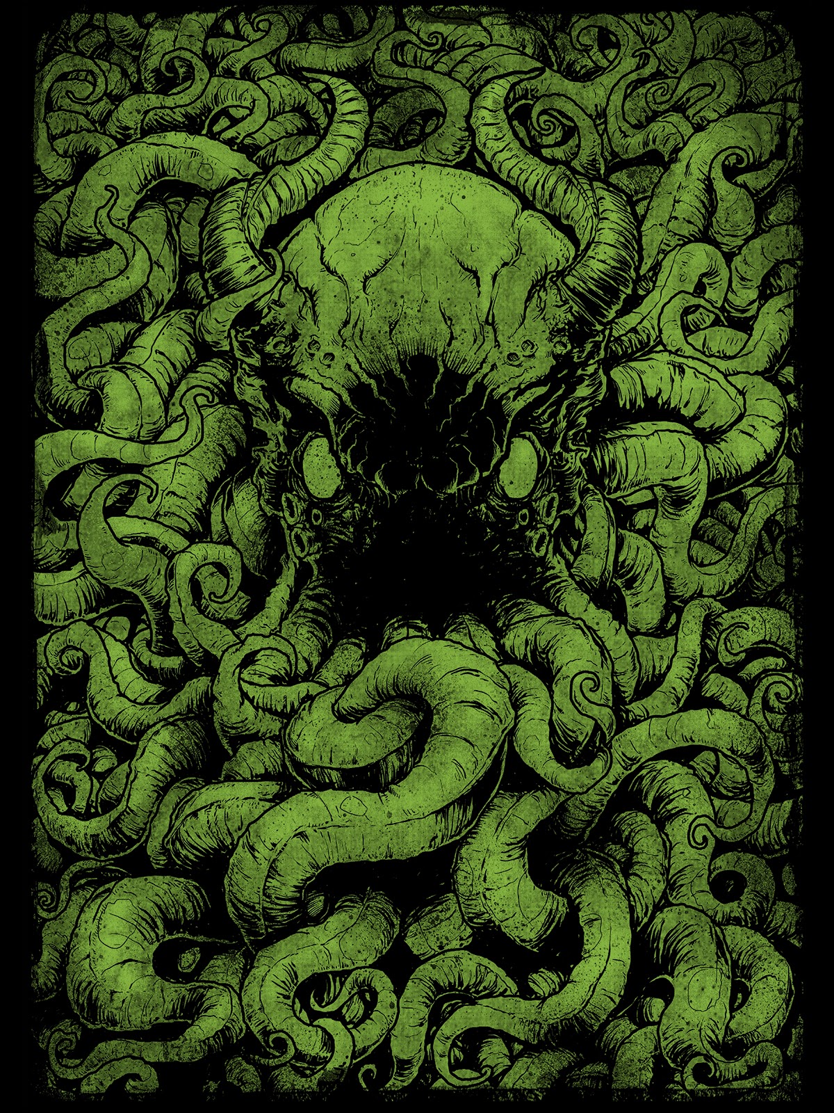 INSIDE THE ROCK POSTER FRAME BLOG: Godmachine From Below Print Release ...