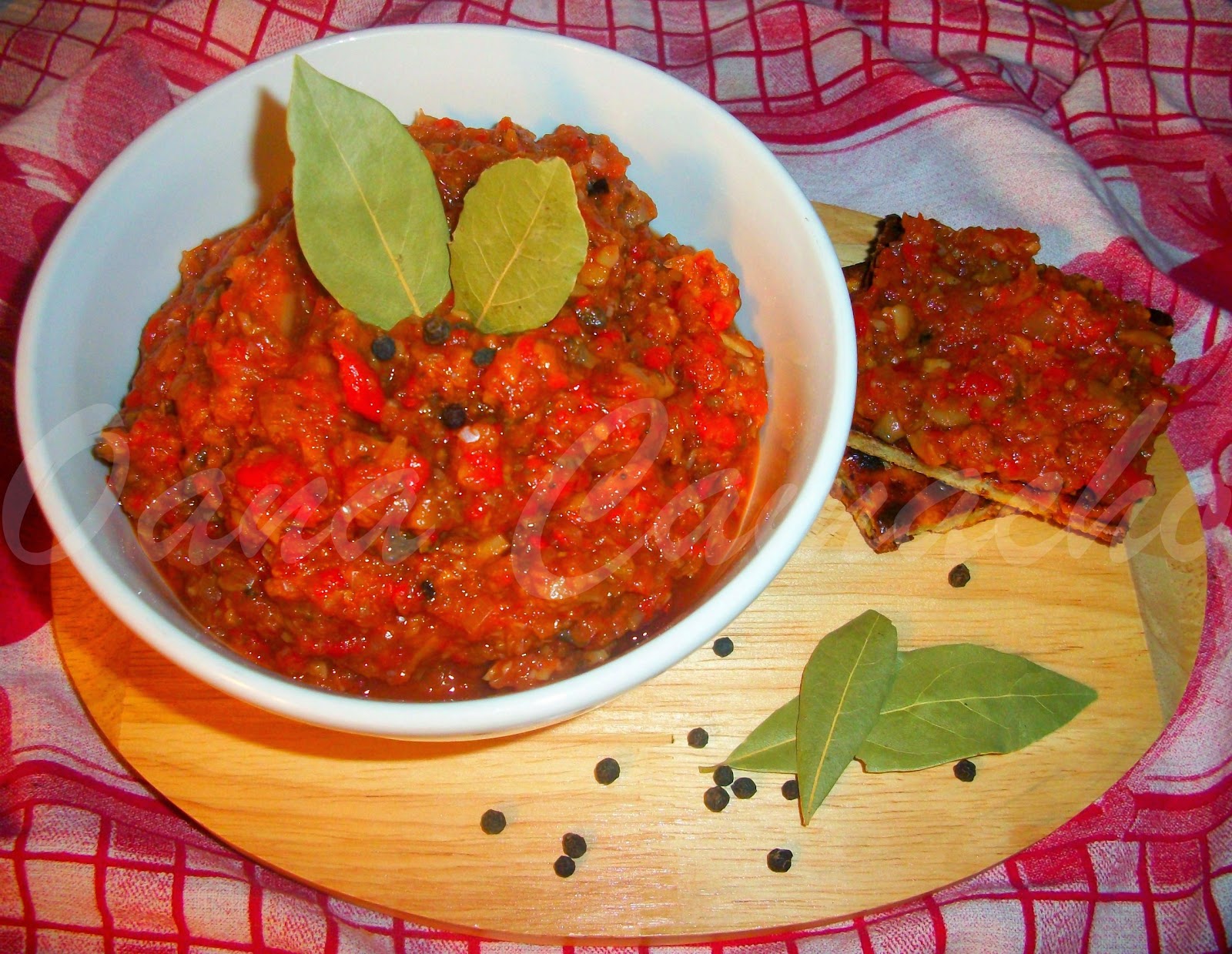 Cooking with love ! : Zacusca Dukan ( Dukan Romanian Ajvar )