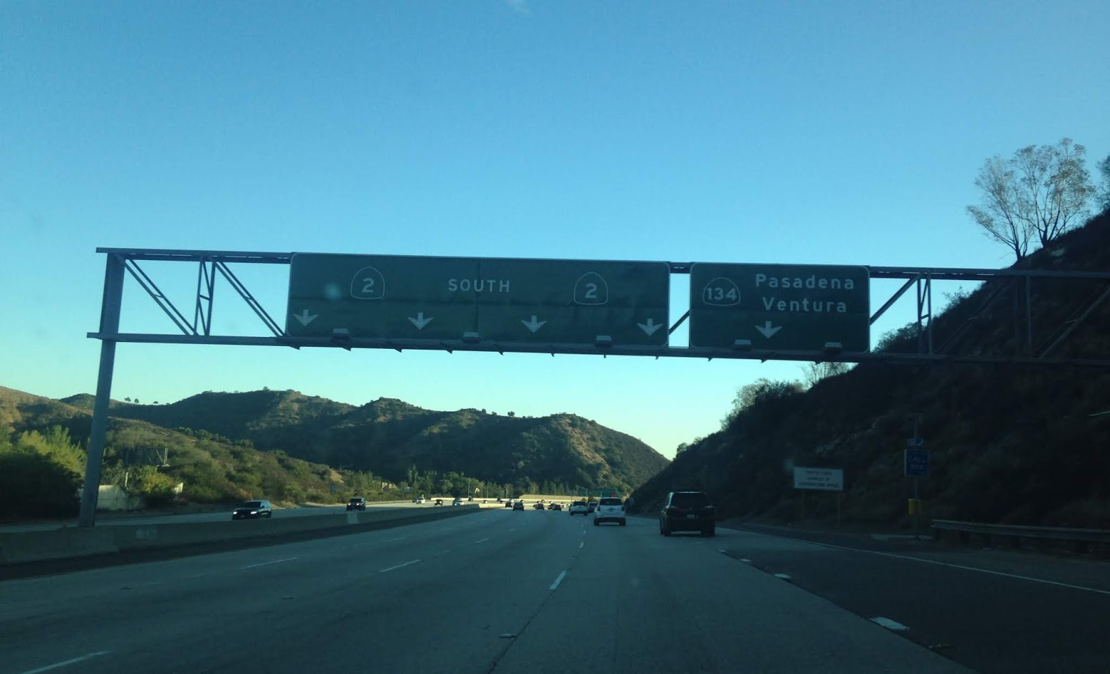 California State Route 2 on the Angeles Crest Highway