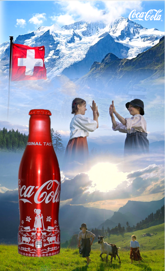 Aluminum Bottle Collector Club: Coca-Cola #Heidi #SwissArt Traditional ...