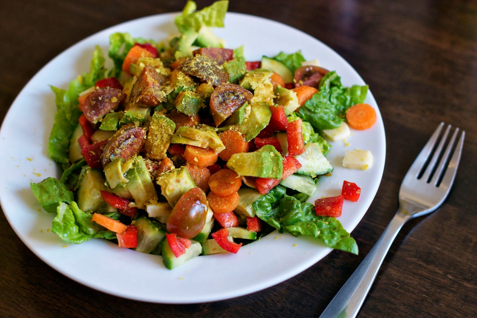 Healthy, Tasty, & Simple Eating: Basic Green Salad