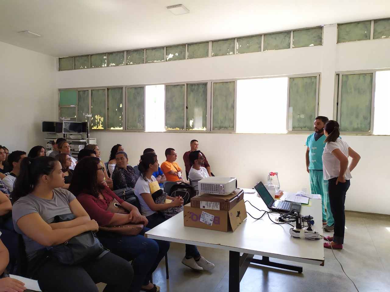 Núcleo de Educação Permanente - CHVC: dezembro 2019