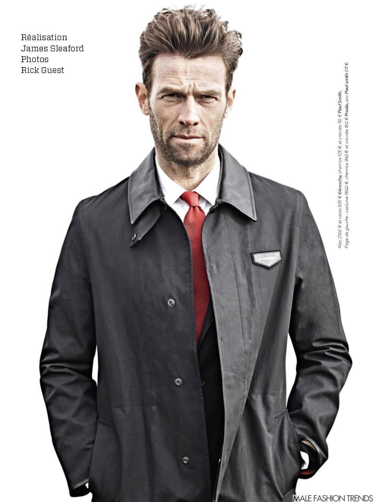 Simon Clark para GQ Francia Mayo 2016 por Rick Guest