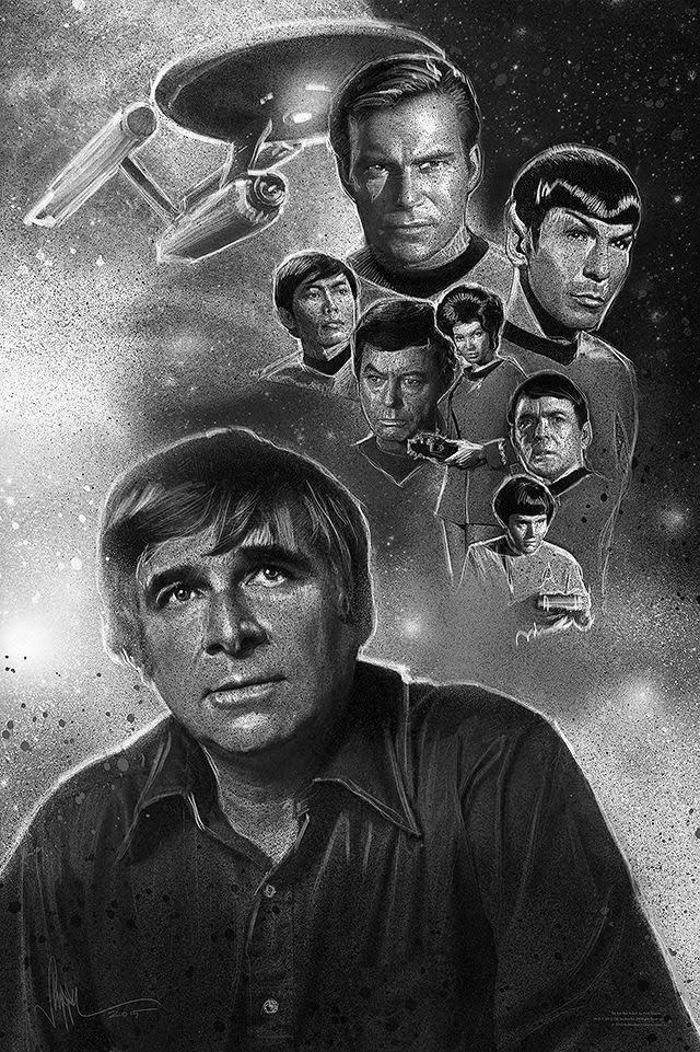 The Trek Collective: Bye Bye Robot's latest Voyager and TOS art