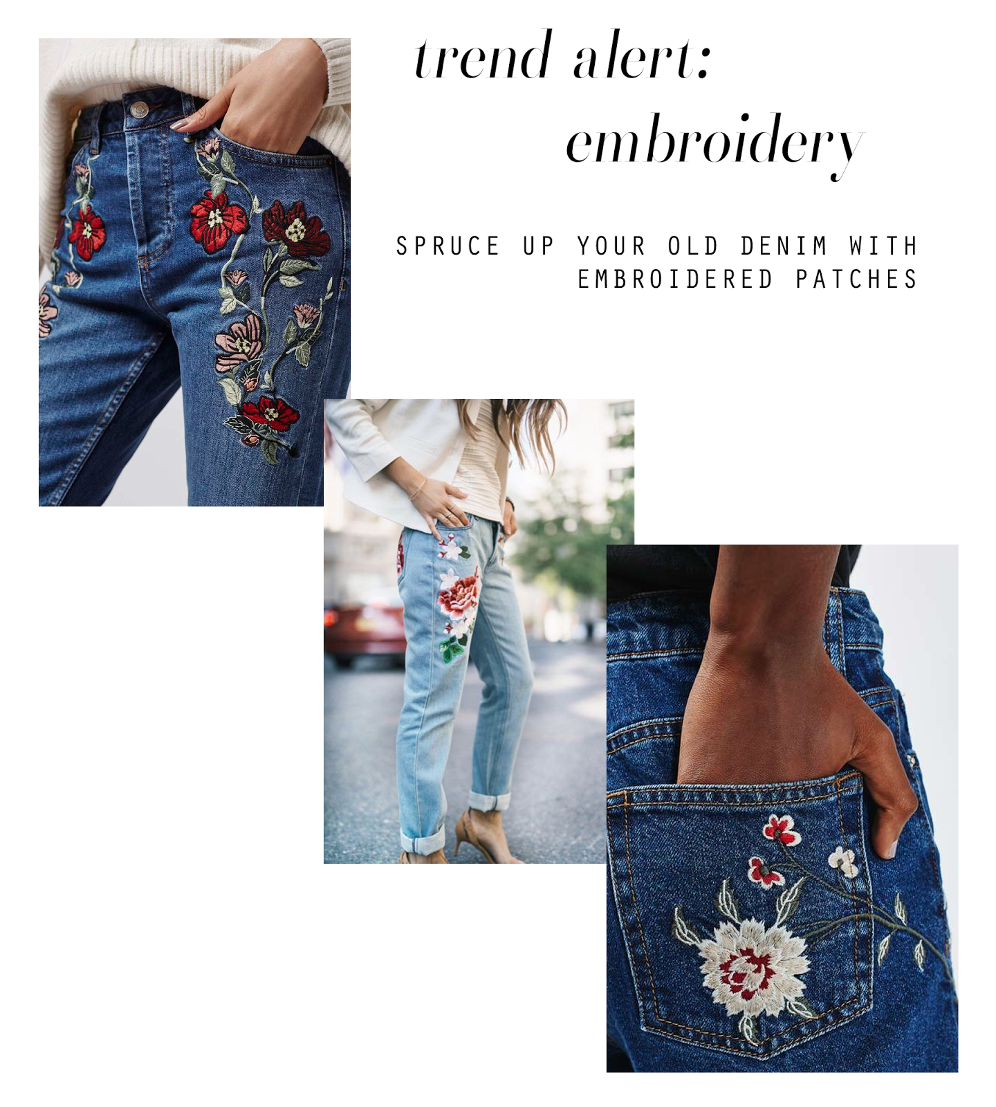 The Embroidery Trend | Amanda Carmela