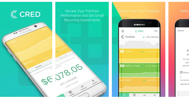 CRED - app to help you buy your cryptocurrency