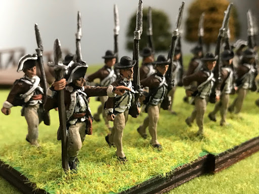 My Brave Fusiliers!: A comparison of 25mm American Revolution Miniatures