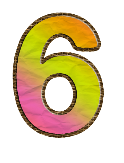 ® Colección de Gifs ®: IMÁGENES DE NÚMEROS DE COLORES PARA IMPRIMIR