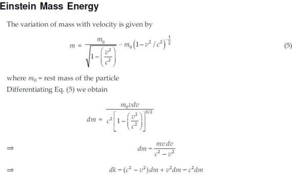 Vedupro: Mass Energy Equivalence, Mass Energy Relation, Einstein Mass ...