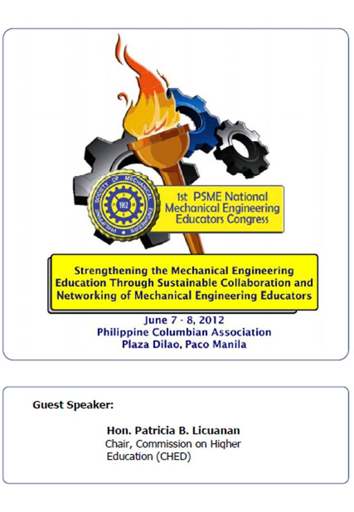 PSME Batangas East Chapter: PSME National Mechanical Engineering ...
