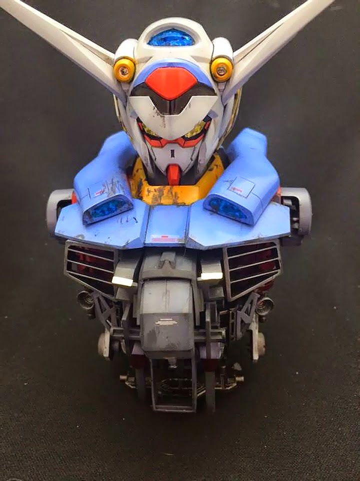 Custom Build: 1/48 Gundam G-Self Bust