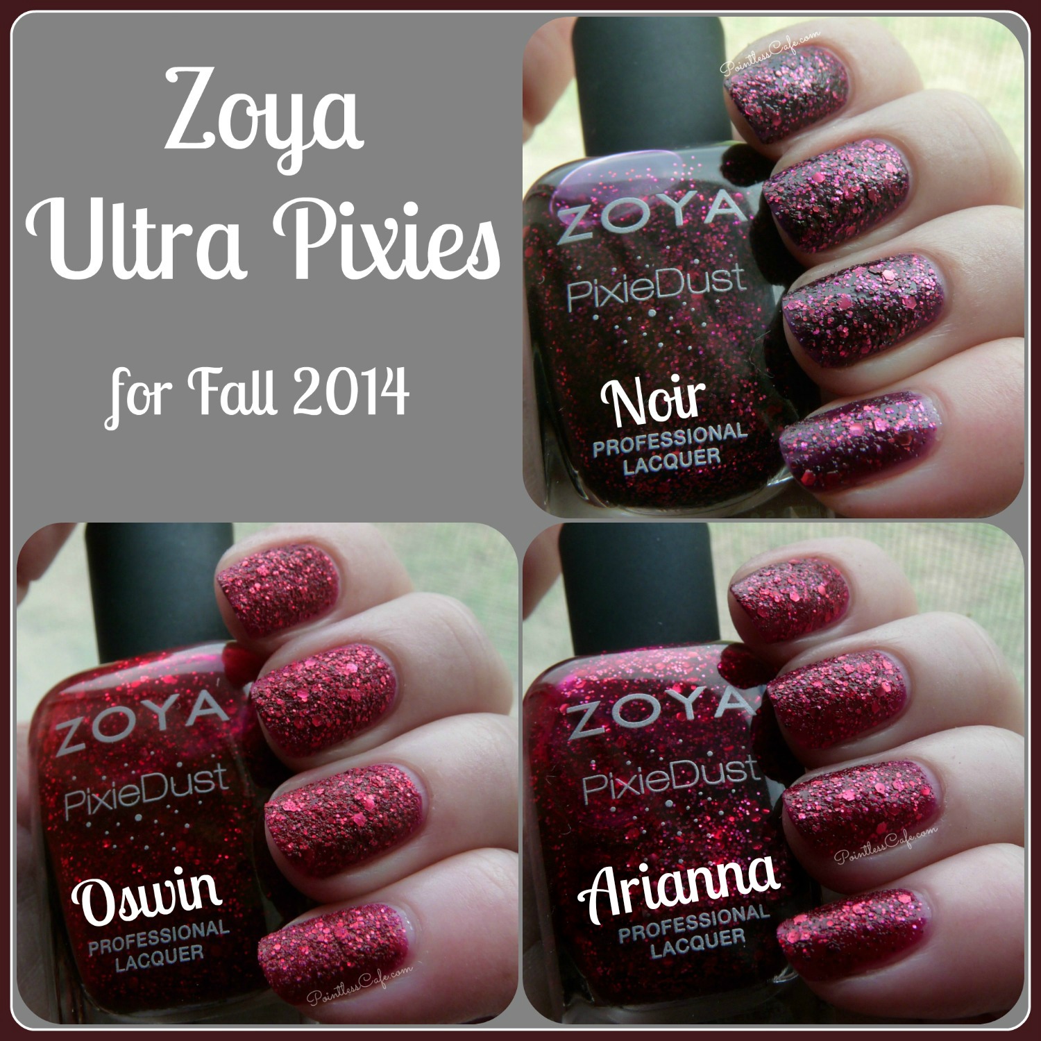 Zoya Ultra PixieDust Collection for Fall 2014 - Swatches and Review ...