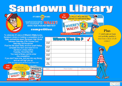 Friends of Sandown Library: Where's Wally?