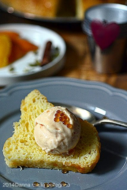 "Un amore di Babà" con gelato all'arancia e cardamomo e caviale di ...