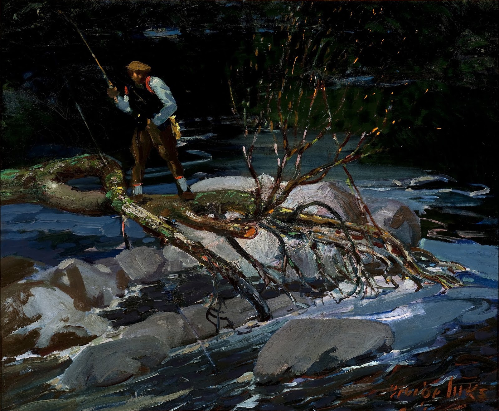 La escuela Ashcan (Ashcan School); (VI) George Luks