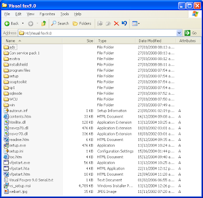 Tips de Programación: Visual FoxPro 9.0 - Instalación Visual FoxPro 9.0