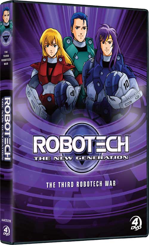 THE (unofficial) ROBOTECH REPORTER: A&E ROBOTECH DVD BOX ART ONLINE!