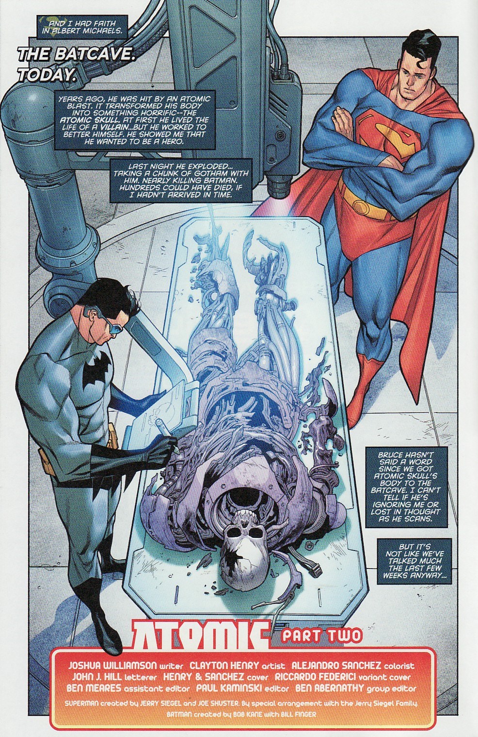 Atomic Skull Superman