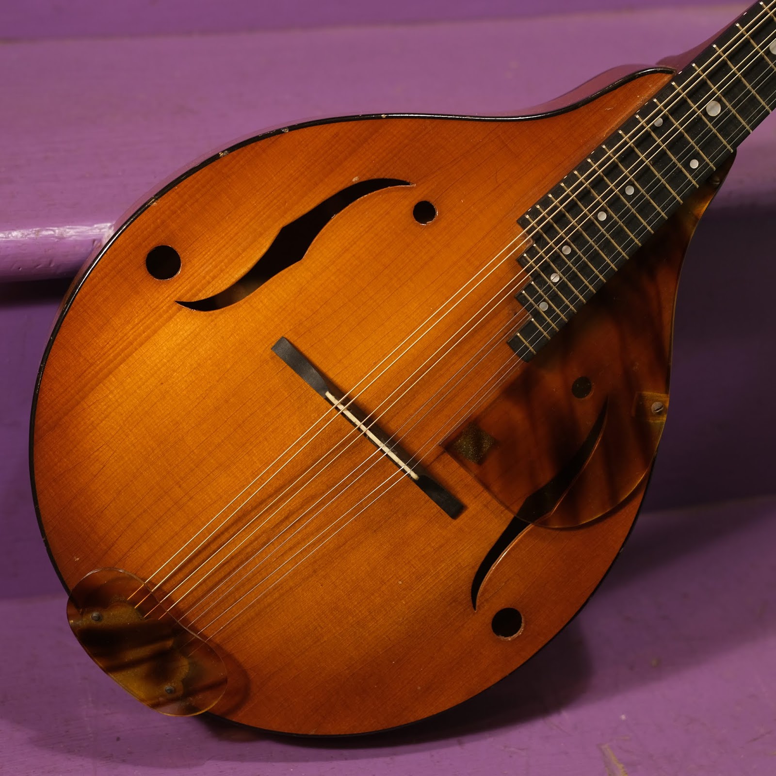 1940s Strad-O-Lin Fancy A-Style Archtop Mandolin