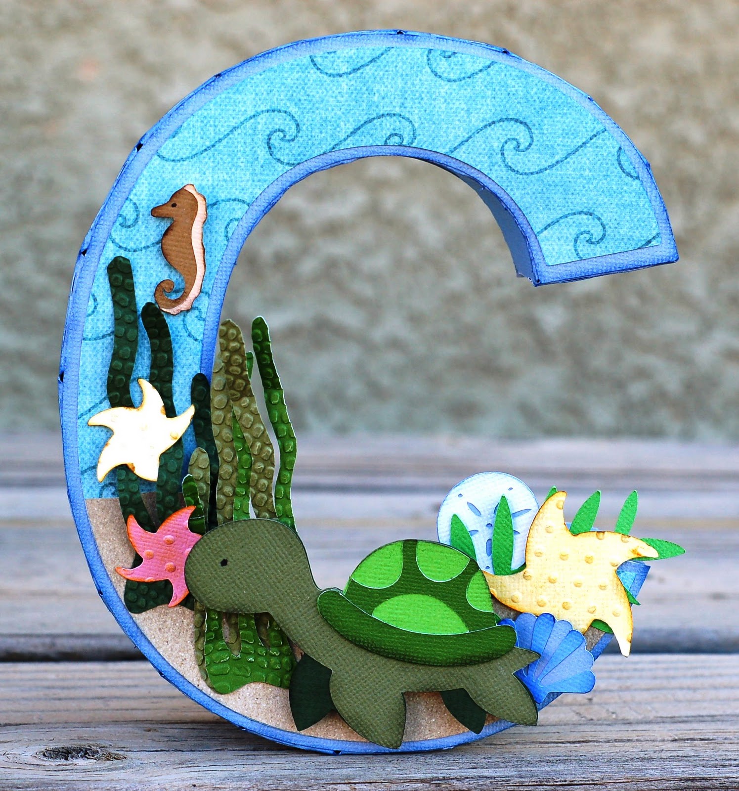 Paper Creations by Kristin: 3D Letters "COLE"