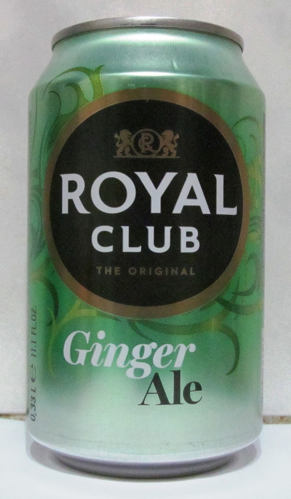 LATAS Y BOTELLAS COLECCIÓN: LATA ROYAL CLUB GINGER ALE 330 ML , ORIGEN ...