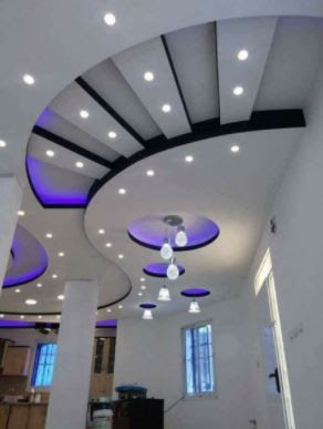 Teknologi Pembinaan: Reka bentuk siling yang menarik.