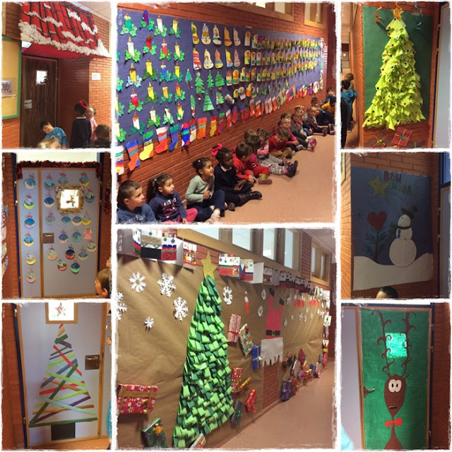 LA CLASE DE MIREN: mis experiencias en el aula: DECORACIÓN DE PUERTAS ...