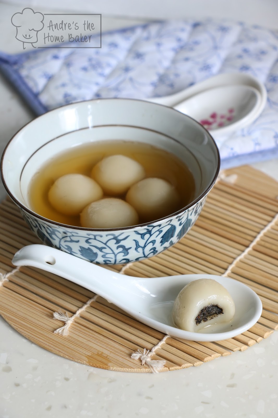 ♥ Black Sesame Dumpling (Tang Yuan) ♥ ~ Andre's the Home Baker