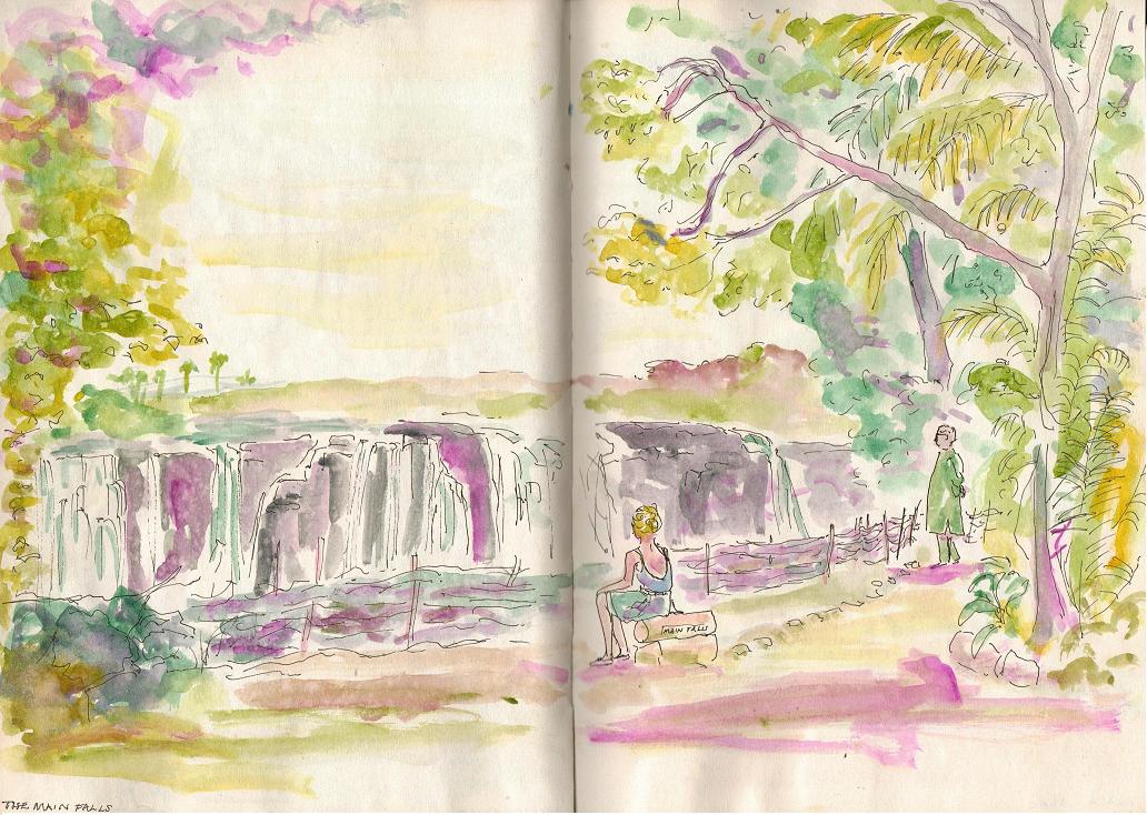 Ride the Wings of Morning: Sketches of Victoria Falls