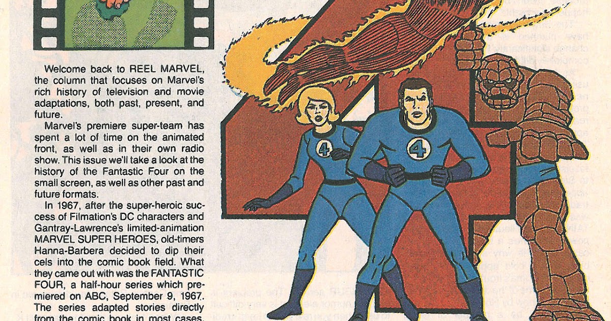 The Dork Review: Marvel Age: Fantastic Four Animated