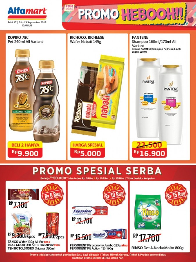 Promo Snack dan Minuman