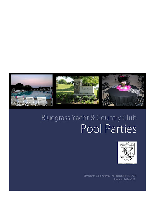 Bluegrass Yacht & Country Club: New Pool Party Menus!
