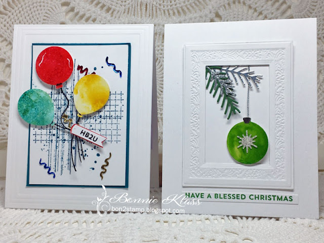 Stamping with Klass: Balloons for Twofer