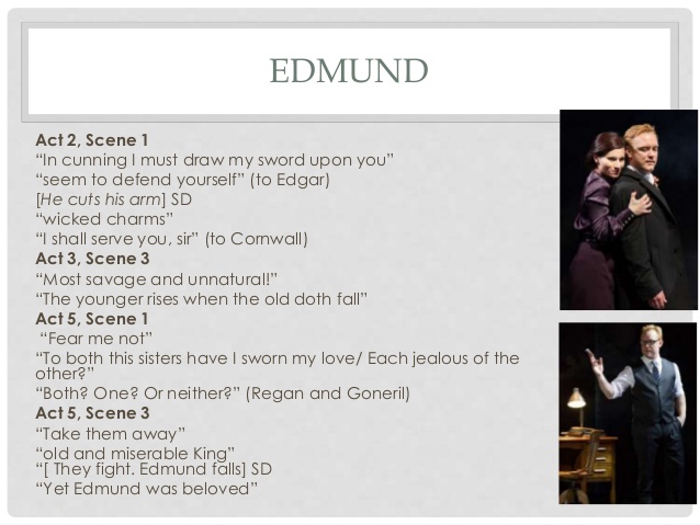 Shakespeare's Best Friend: WS ABC #27 Edgar & Edmund & King Lear