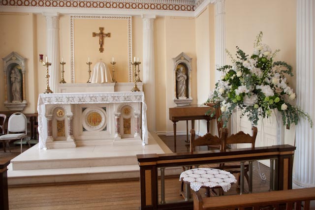 Distinctly Floral: Katie and Jack's wedding at Combe Bank School