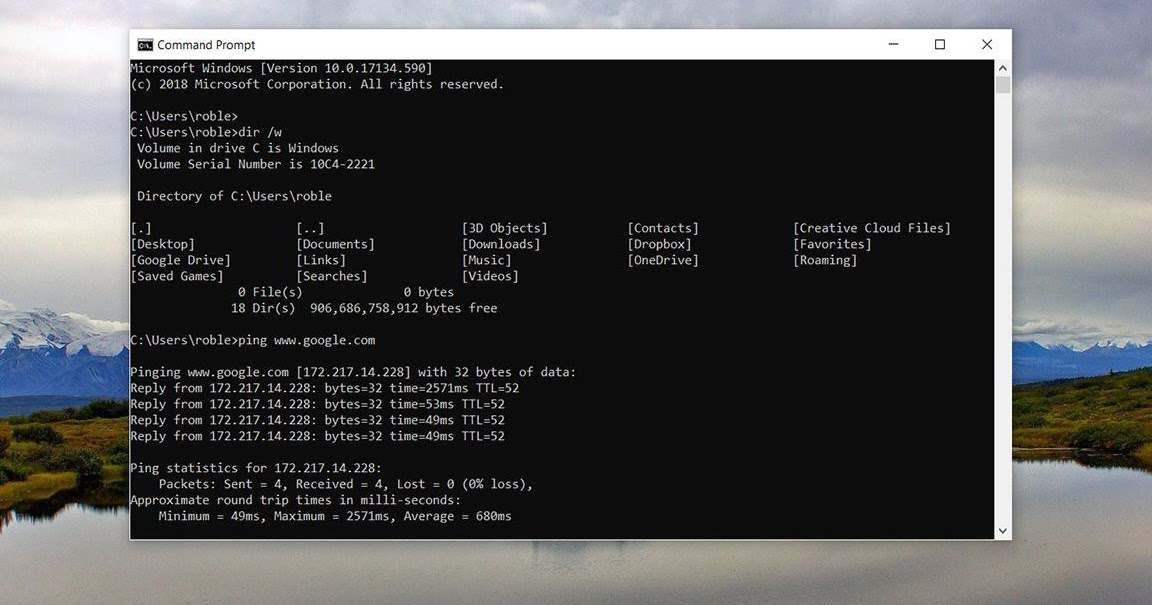 Infonyaridwan: Daftar Perintah-Perintah Yang Ada Pada Command Prompt