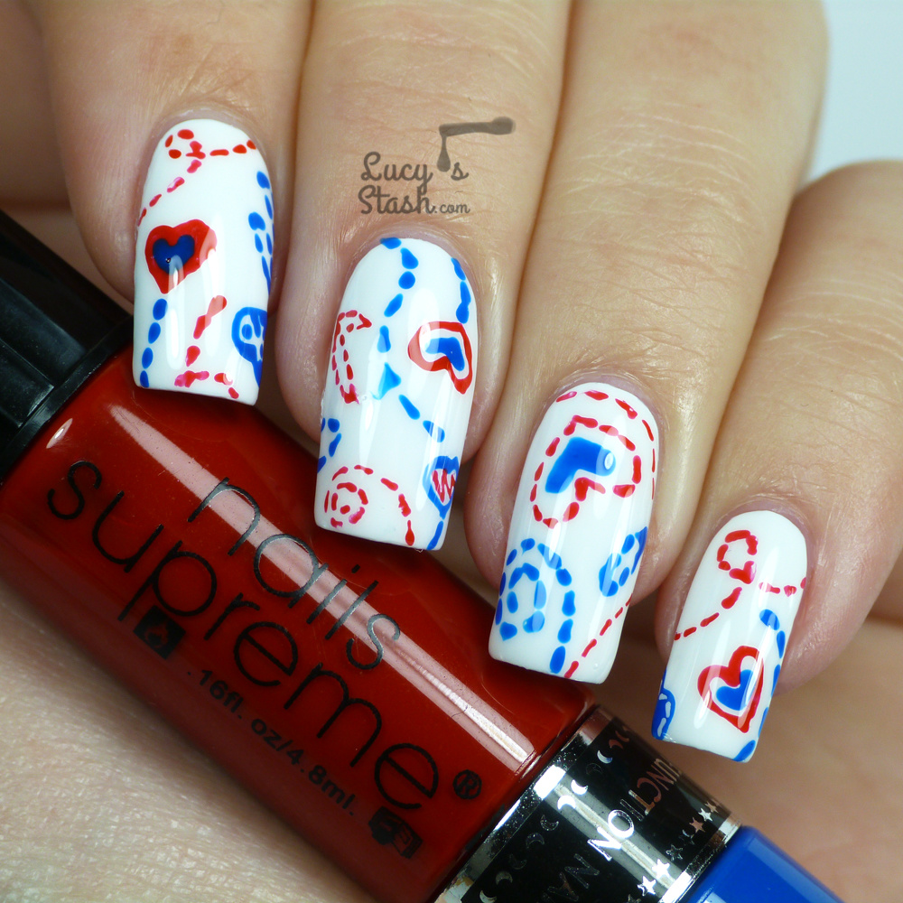 Doodle Nail Art Designs | Back To School