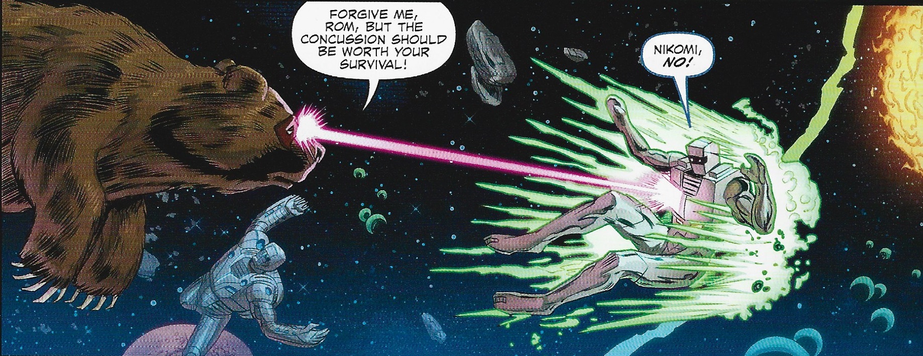 Aesir's Written Word: IDW - Rom: Dire Wraiths #3