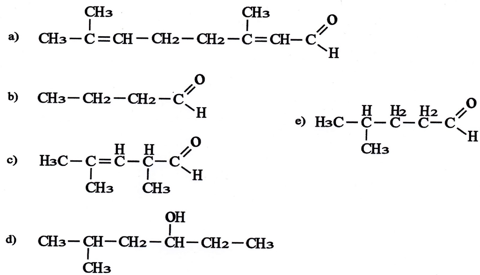 Aprendendo quimica on-line: Aldeídos