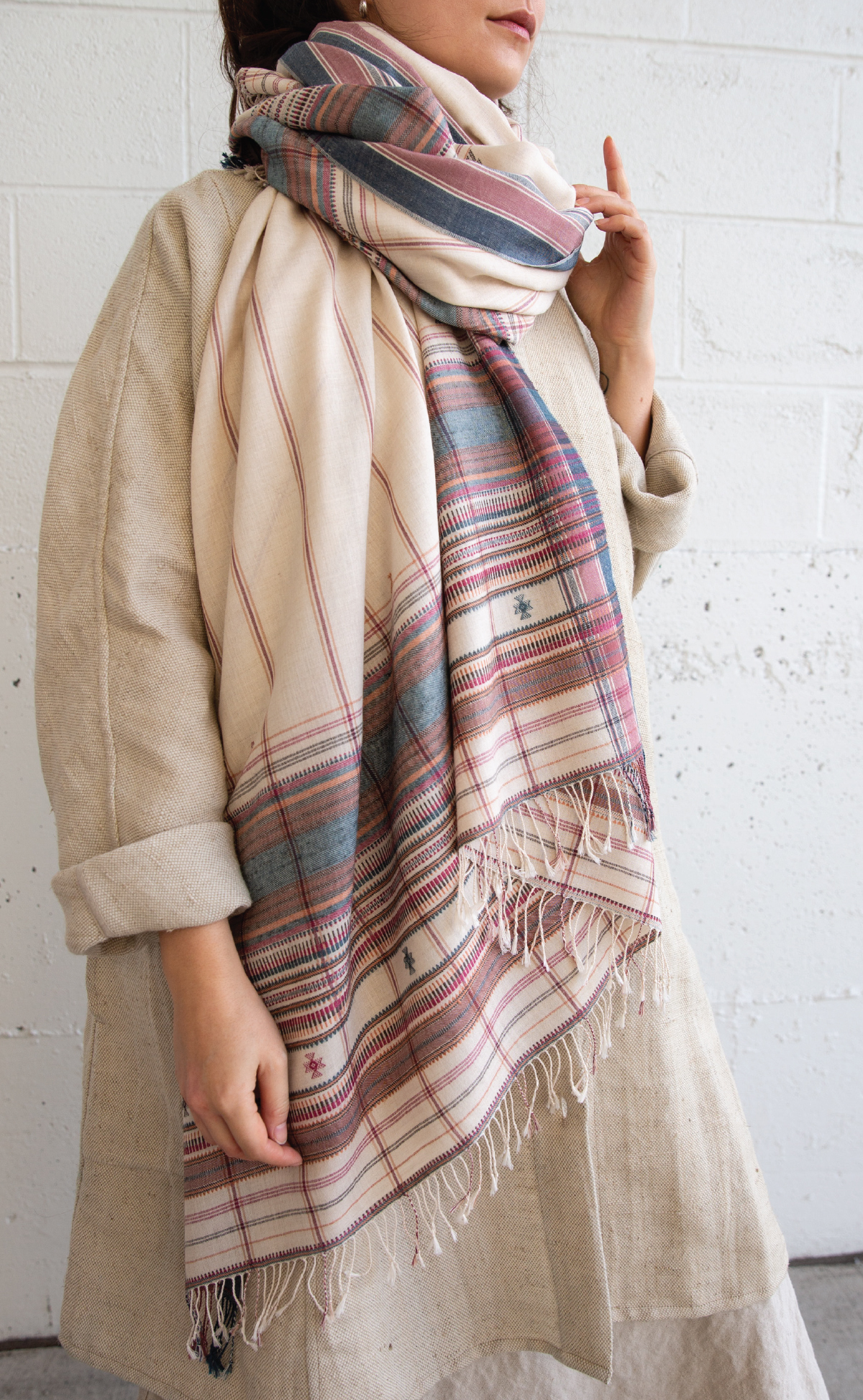 Masterful Weaving — Bhujodi Shawls - the MAIWA BLOG