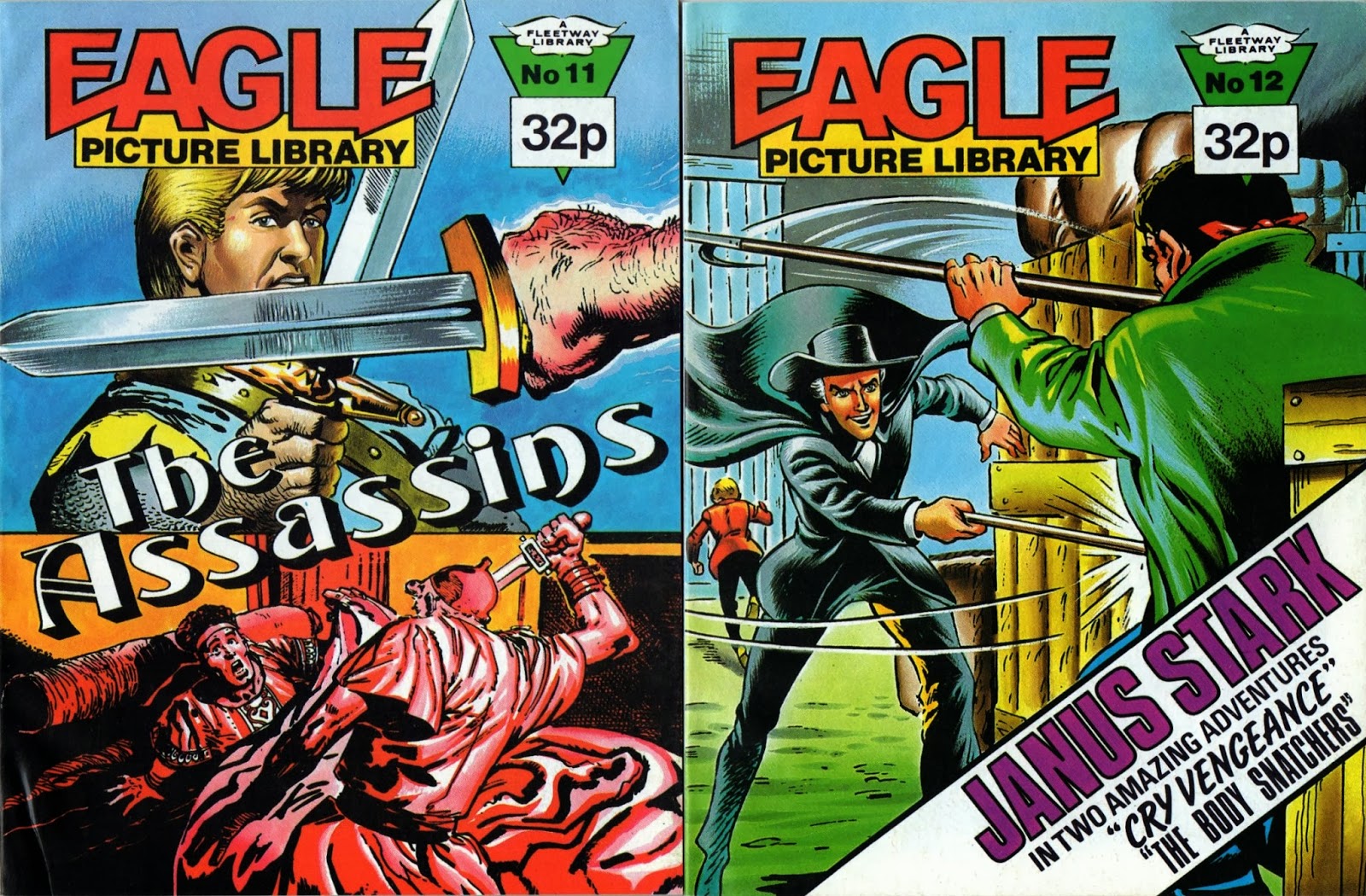 CRIVENS! COMICS & STUFF!: EAGLE PICTURE LIBRARY COVER GALLERY...