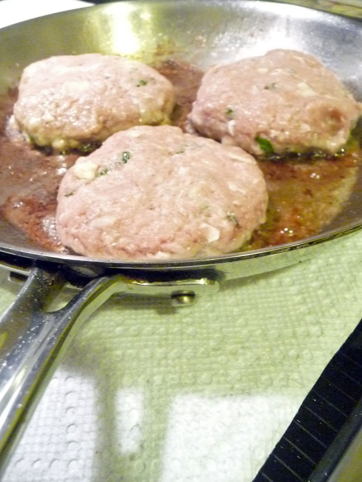 Pan Seared Turkey Patties Smothered in Sauteed Mushrooms | Life Tastes Good