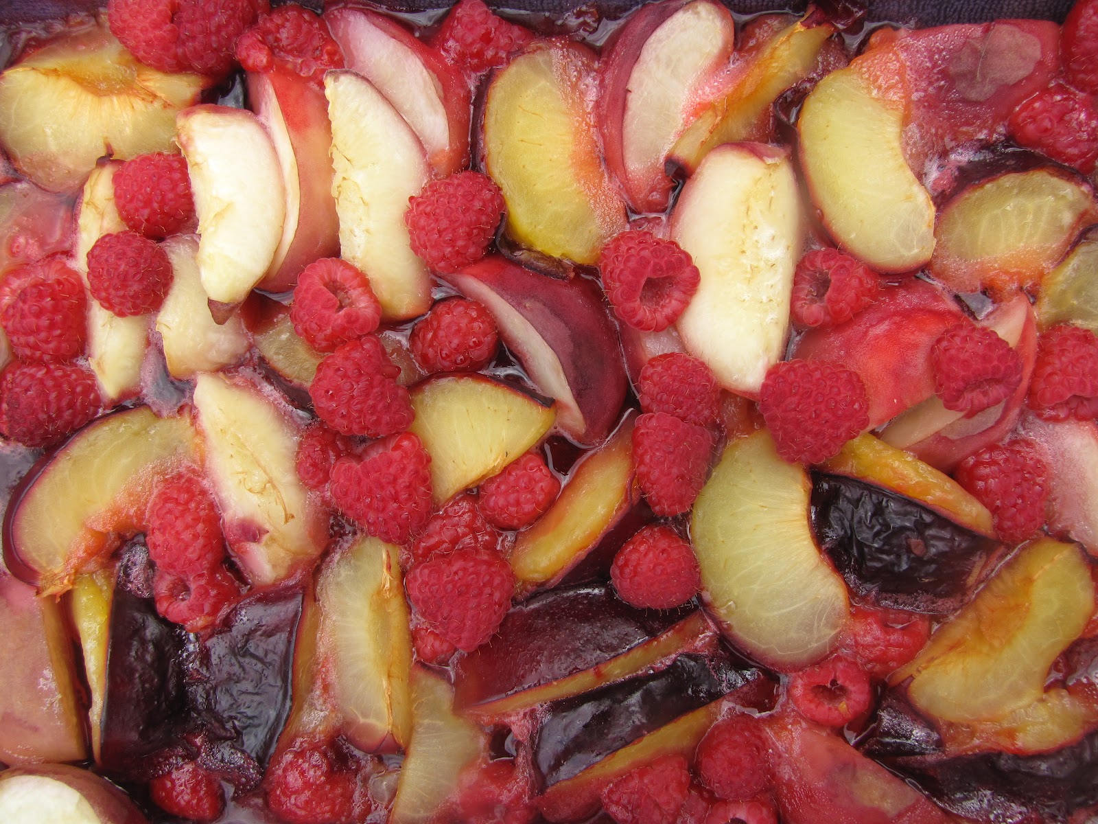 a little of this...: Oven Roasted Fruit