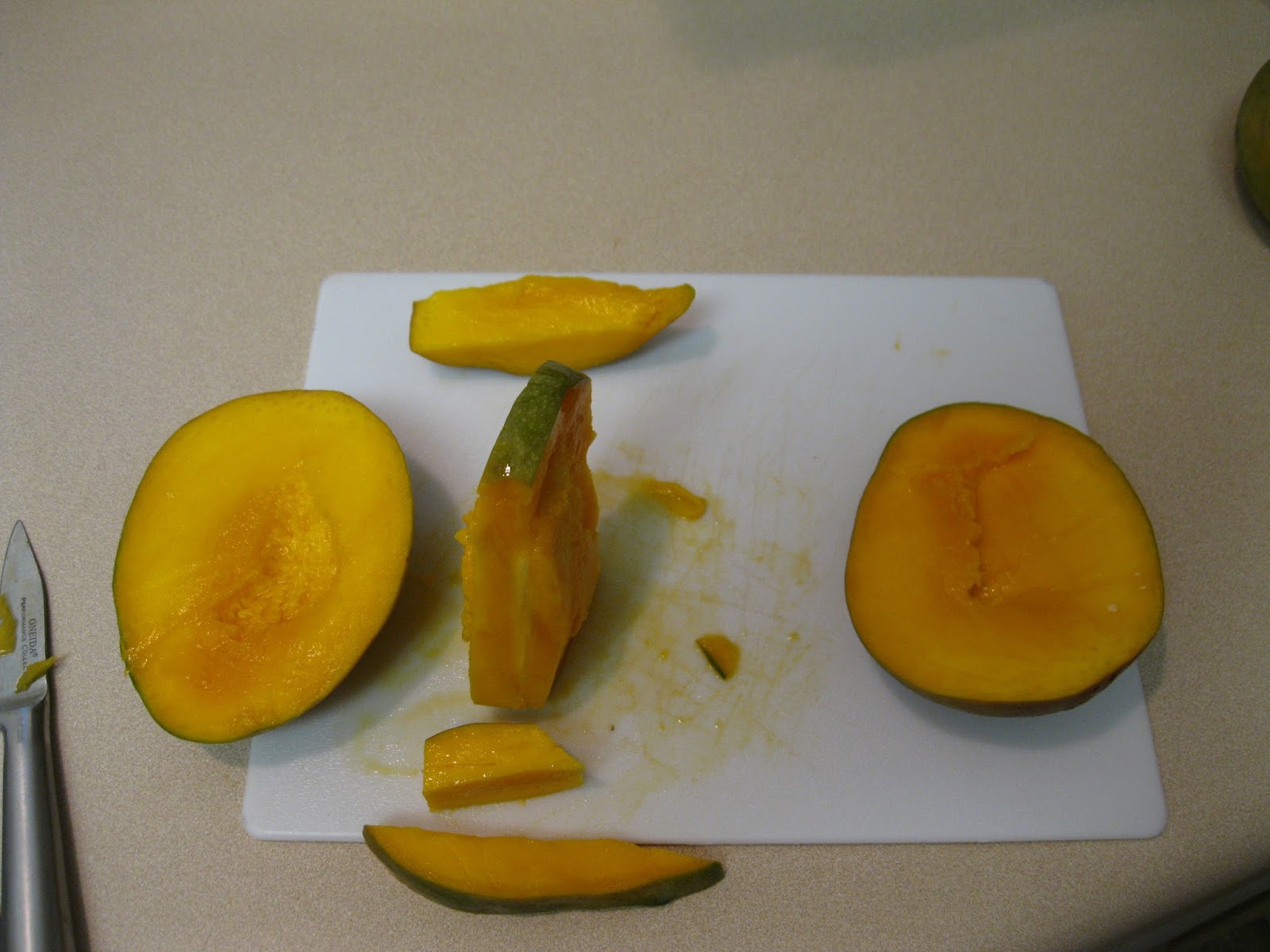 So There.: How To Peel a Mango - Step by Step Tutorial with Photos