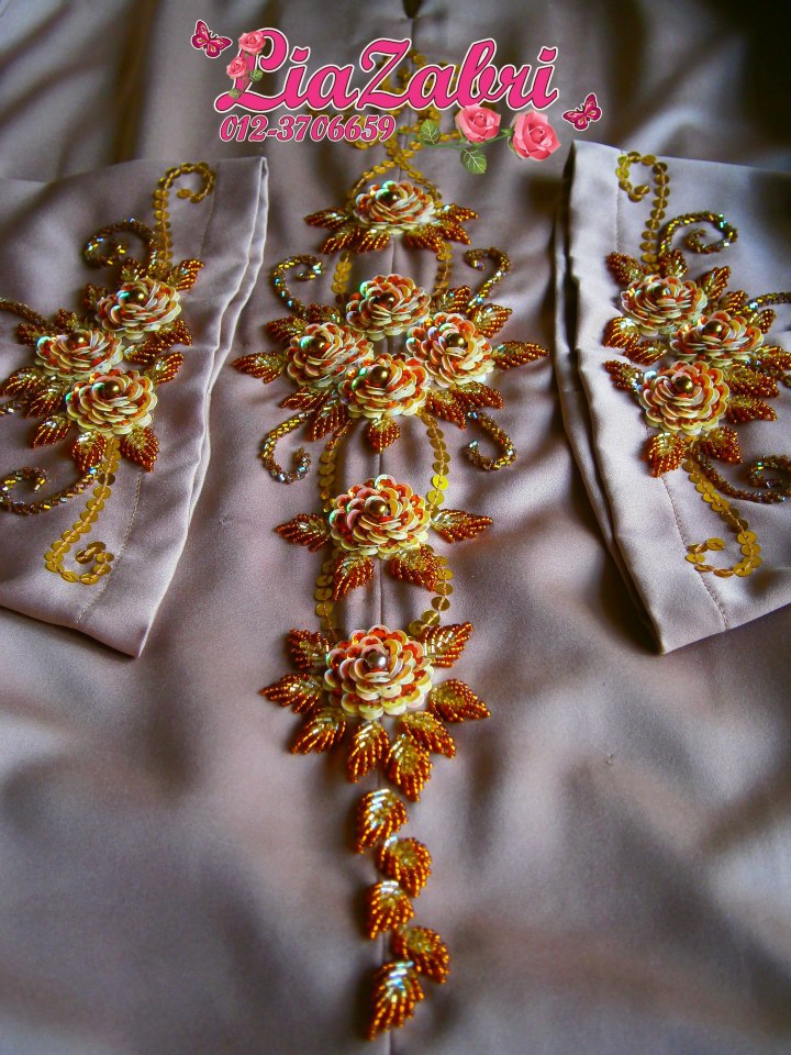 Sulaman Manik LiaZabri Golden Touch: Sulaman klasik manik & labuci