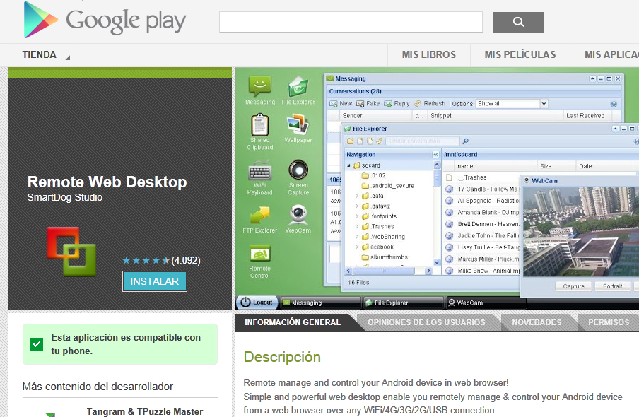 Remote Web Desktop