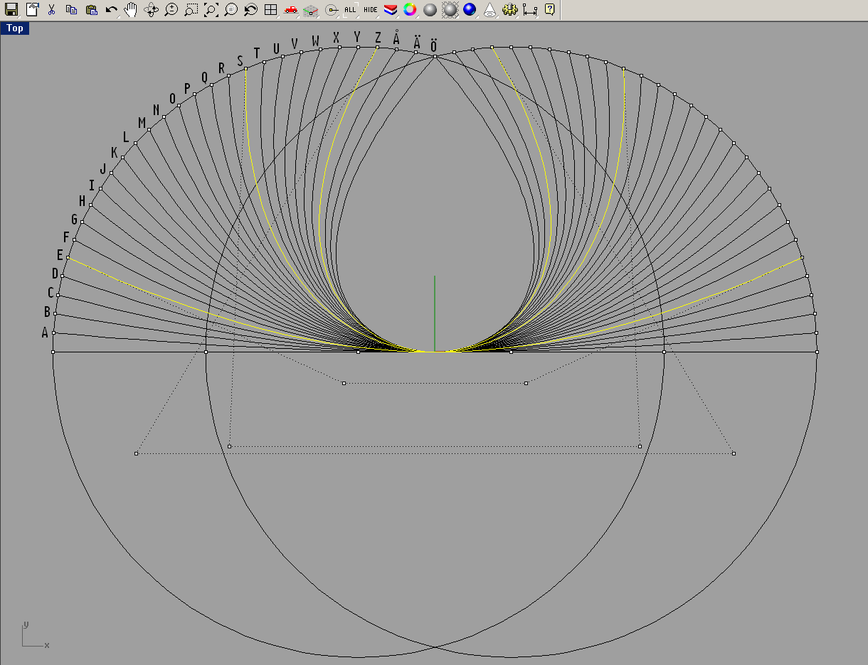 The Geometry of Bending: Calculating the curves of bending
