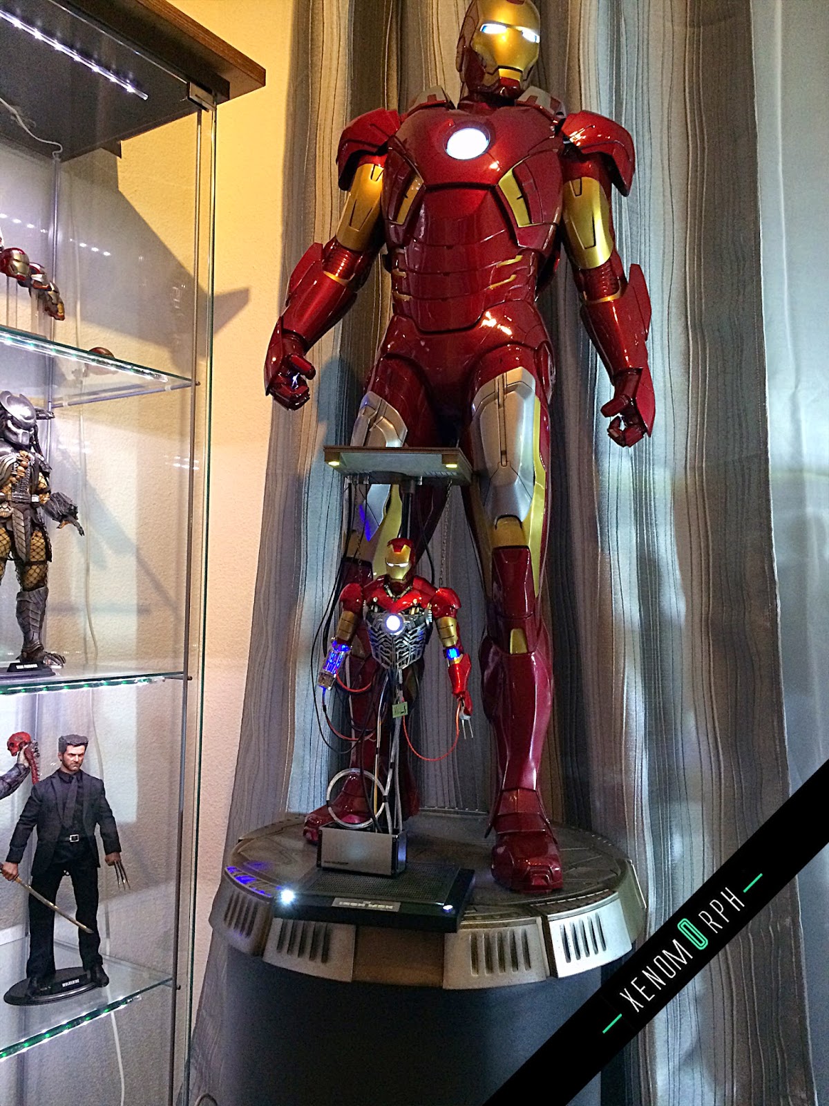 Hot Toys Iron Man Mark III construction version 1/6 DS003 video and ...