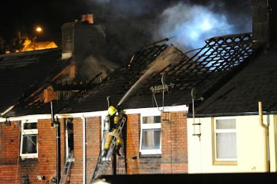 Save Blaina Fire Station: Pontnewynydd House Fire - Homes destroyed